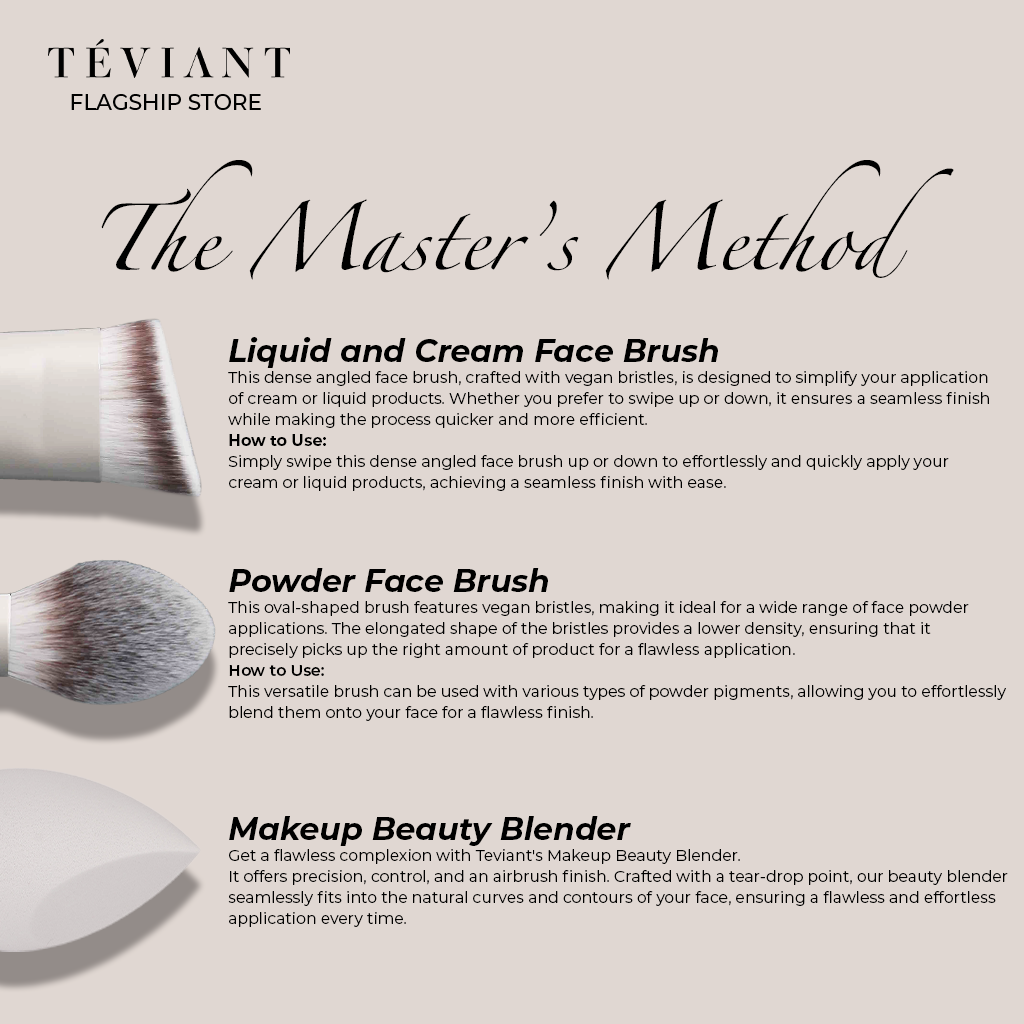 The Ultimate Skin Master Brush Collection designed by Albert Kurniawan ...